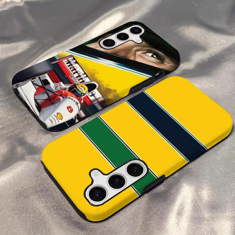 Ayrton Senna F1 Phone Case For Samsung S25 S24 S23 S22 S21 Plus Ultra ...