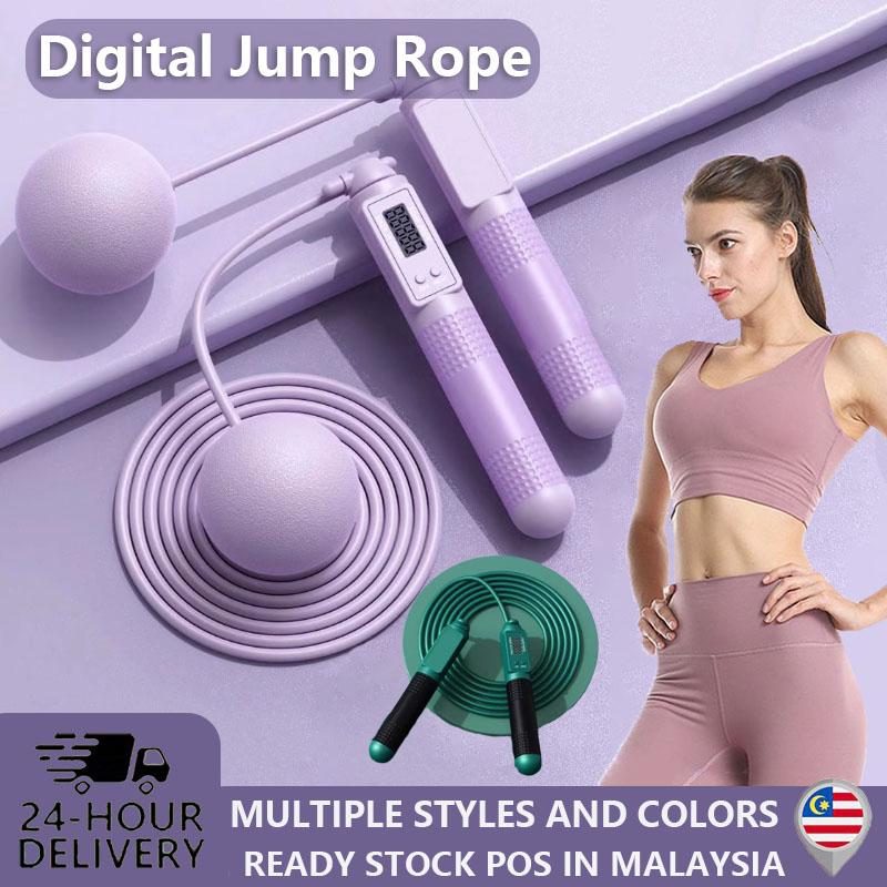 【ready stock】 Digital Jump Rope Counting Calorie Fitness Sport - TikTok ...