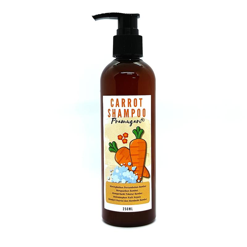 Carrot Shampoo Pramugari 250ml Organic Malaysia - TikTok Shop Malaysia