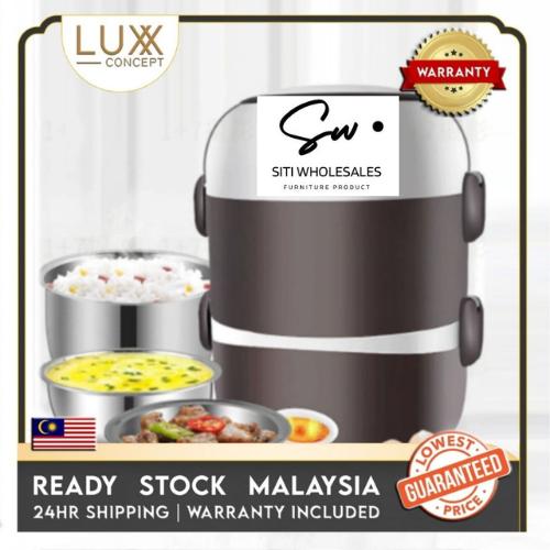 Electric Lunch Box(2L) 3 Layer Stainless Multifunctional Steel - TikTok ...