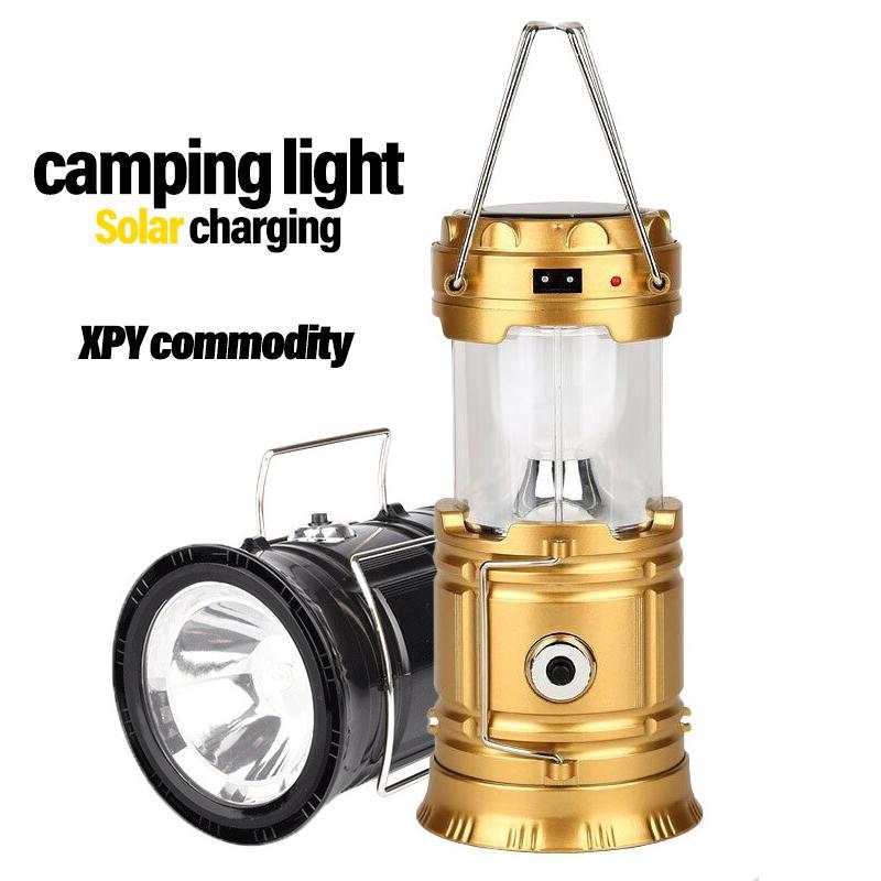 Lampu kuda berkuasa solar, pelbagai fungsi, boleh dicas semula ...