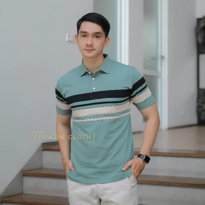 Kaos Kerah Dewasa Casual/Polo Shirt Kancing Cotton Combed24s - Shop ...