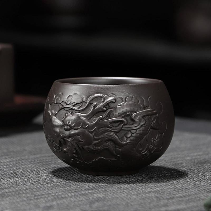 Handmade Purple Clay Teacup,Home Teacup,Single Tea Cup,Kungf - TikTok ...