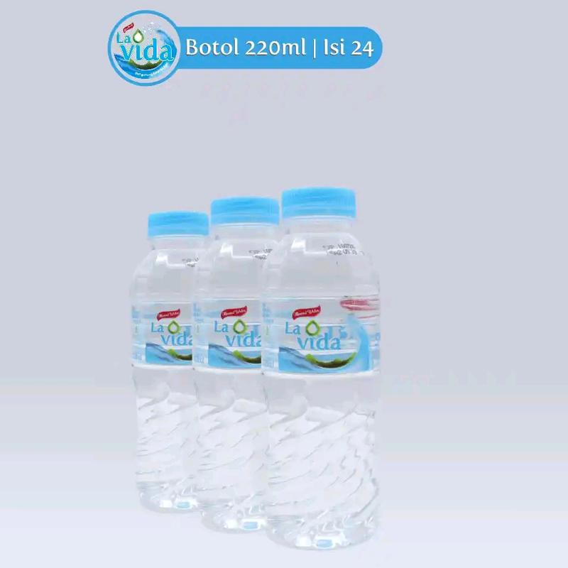 La Vida Air Mineral Botol 220ml - Shop | Tokopedia