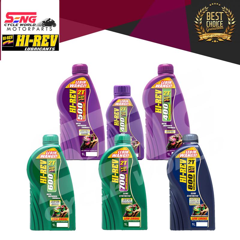 HI REV 2T ENGINE OIL MOTOR OIL - TikTok Shop Malaysia