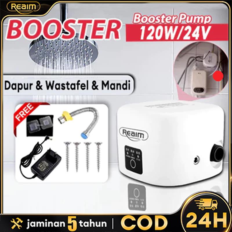 120W Pompa Booster Pendorong Air Booster Pump Otomatis Mesin - Shop ...