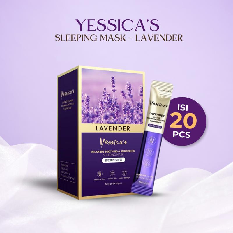 Yessica's Sleeping Mask Gold And Lavender 1 box isi 20pcs - Shop ...