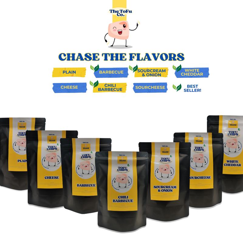 Tofu Chips TofuCo with Malunggay Flakes and Sesame Seed Healthy ...