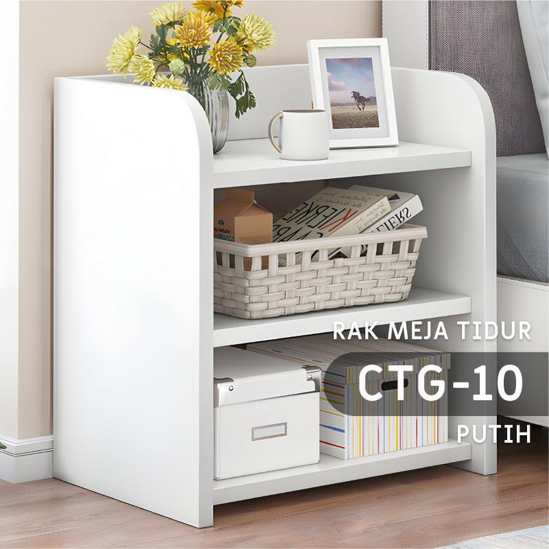 DGL - Meja Kayu Nakas Minimalis Rak Kecil Meja Disamping Tempat - Shop ...