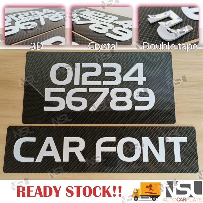 *READY STOCK*BUAT SIAP* Car Number Plate/Nombor Plate Kereta - TikTok ...