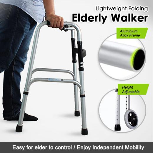(Aluminium Alloy) Elderly Walker | Walking Frame | Walking Aid - TikTok ...