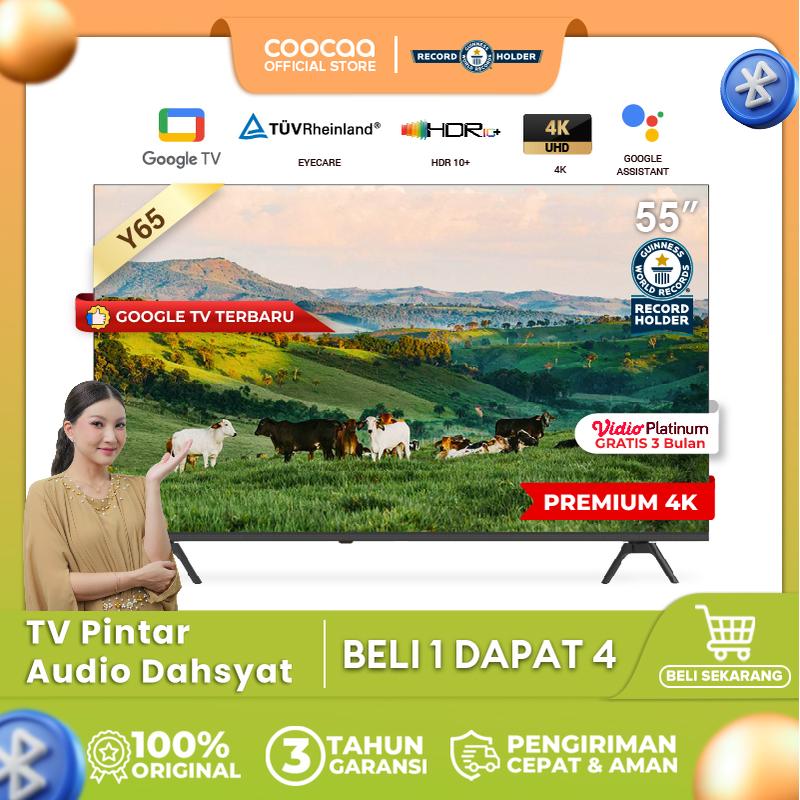 NEW COOCAA 55 inch GOOGLE TV-4K UHD-Dolby Audio (COOCAA 55Y65) - Shop ...