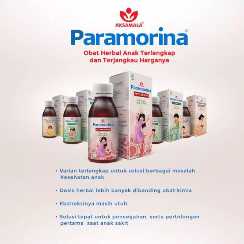 Paramorina Paket 4 Botol Bebas Pilih Varian - Vitamin Anak 100 - Shop ...