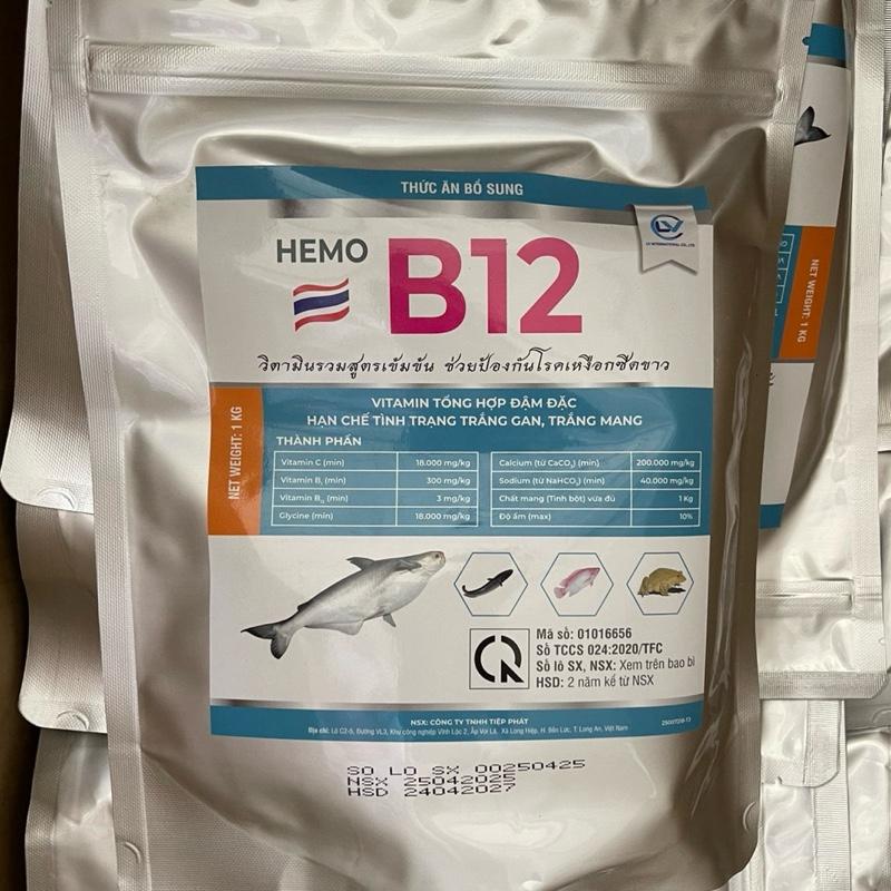 Hemo B12 gói 1kg cho ếch lươn cá tôm, bổ sung hồng cầu cho vật - TikTok ...