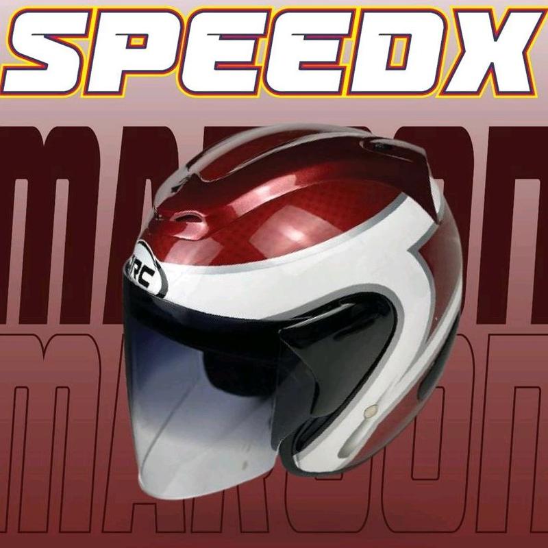 ARC RITZ SPEEDX Maroon Helmet for Ultimate Safety - Perfect for ...