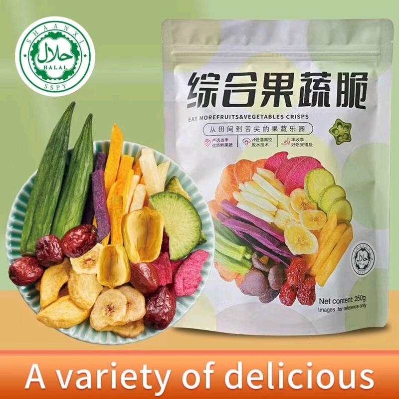 Sayur Kering Kerepek 250g - 12 Jenis Sayuran Kering Viral Food - TikTok ...