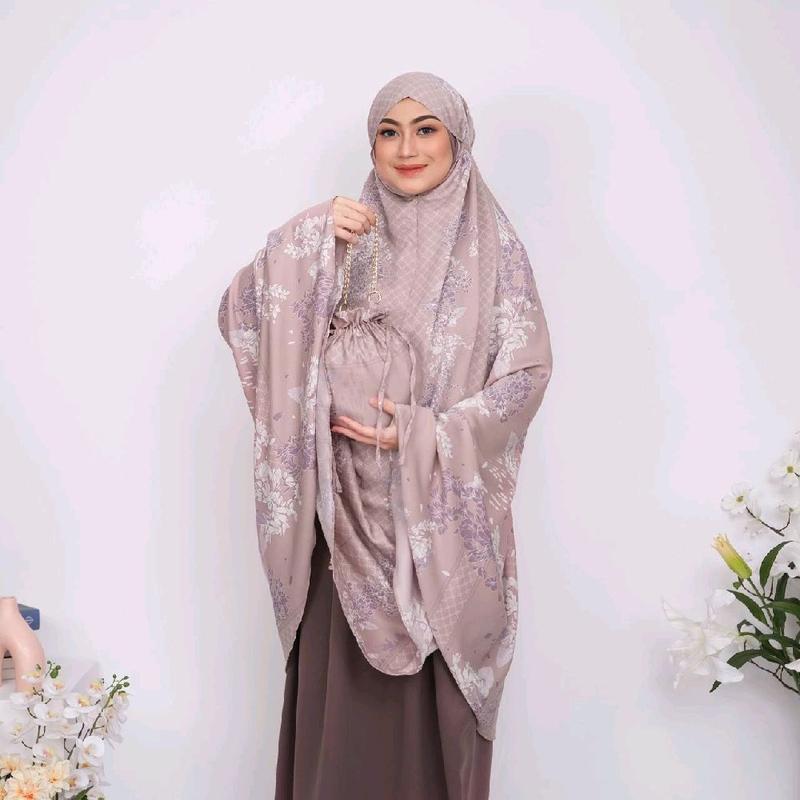 Rayna - Maxmara Silk Telekung - TikTok Shop Singapore