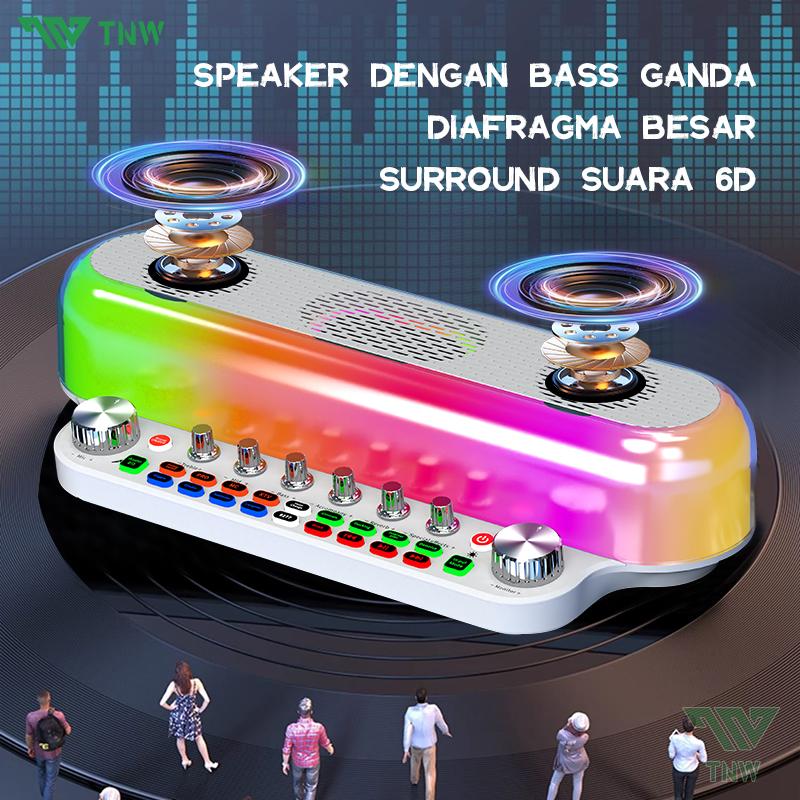 TNW SY12 SoundCard Bluetooth Speaker All-in-One Live Sound Card - Shop ...