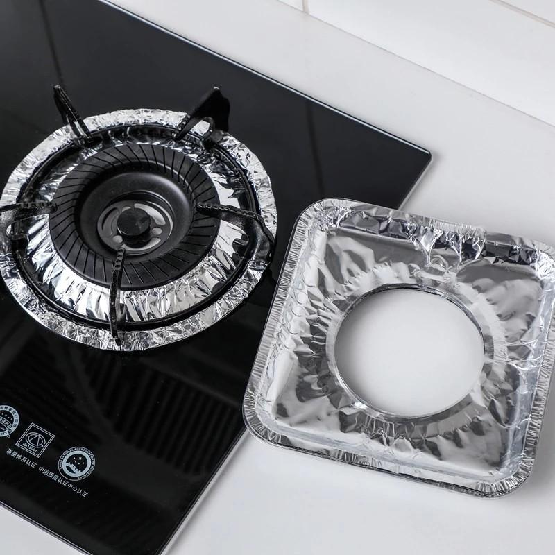Aluminum Gas Stove Basket Pad, Round Shape, Set of 10 Pieces - TikTok ...
