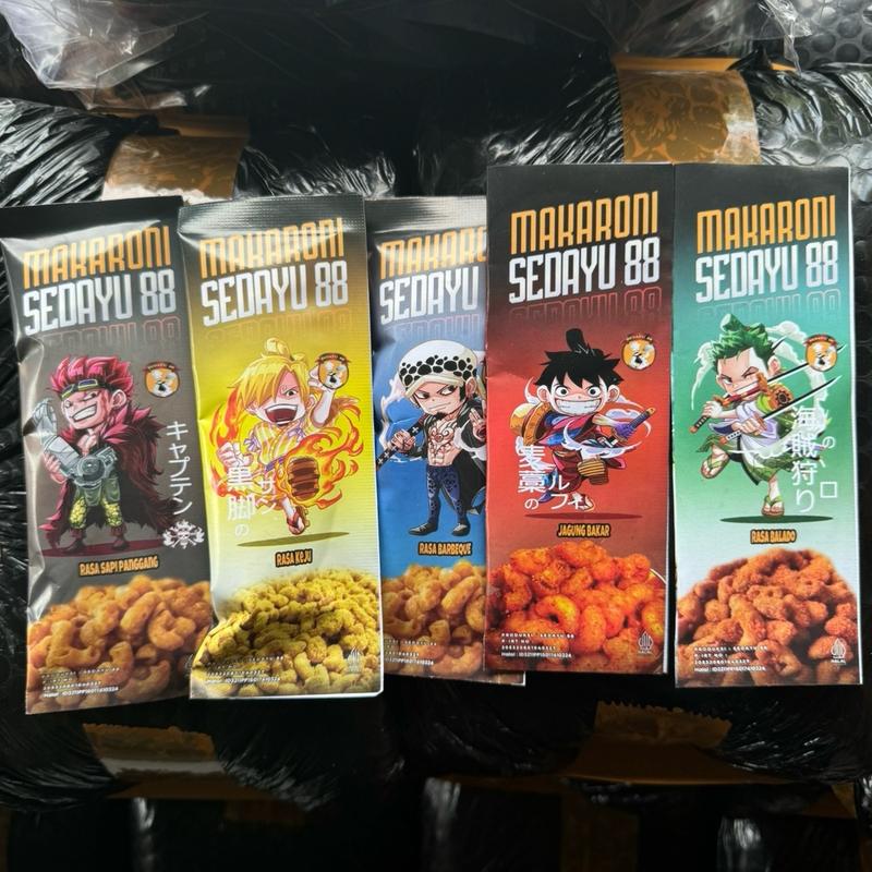 MAKARONI KRISPI ISI 50 MIX VARIAN RASA RANDOM Cemilan - Shop | Tokopedia