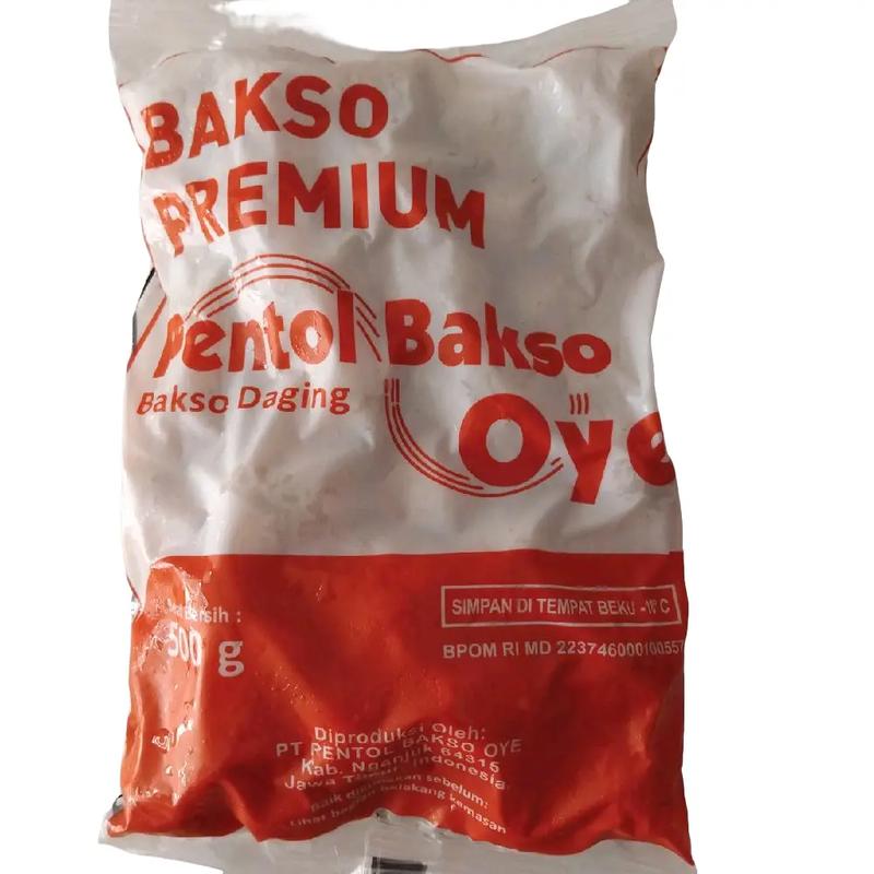 Bakso premium pentol Bakso oye 500gr Bakso daging campur ayam frozen ...