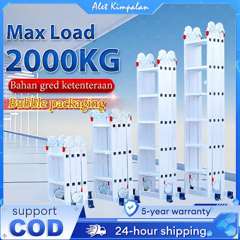 【10-Years Warranty】300kg Heavy Duty Aluminium Ladder Multipurpose ...