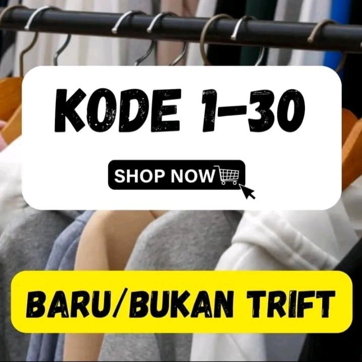 CO DISINI KODE BARANG 1-30 - Shop | Tokopedia