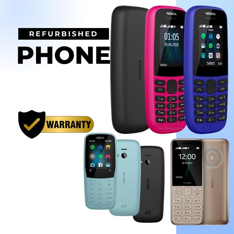 [REFURBISHED] NOKIA BUTTON PHONE l 6 MONTH WARRANTY - TikTok Shop Malaysia