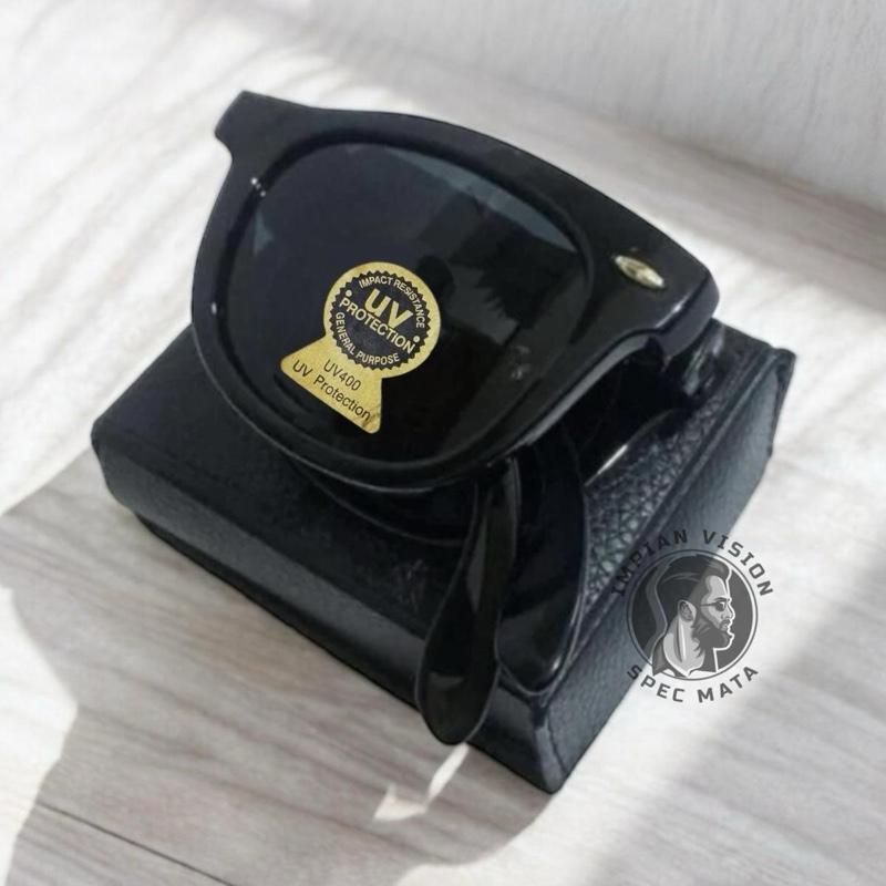 FOLDING SPEC MATA UV 400 PROTECTION KACA LENS WAYFARER UNISE - TikTok ...
