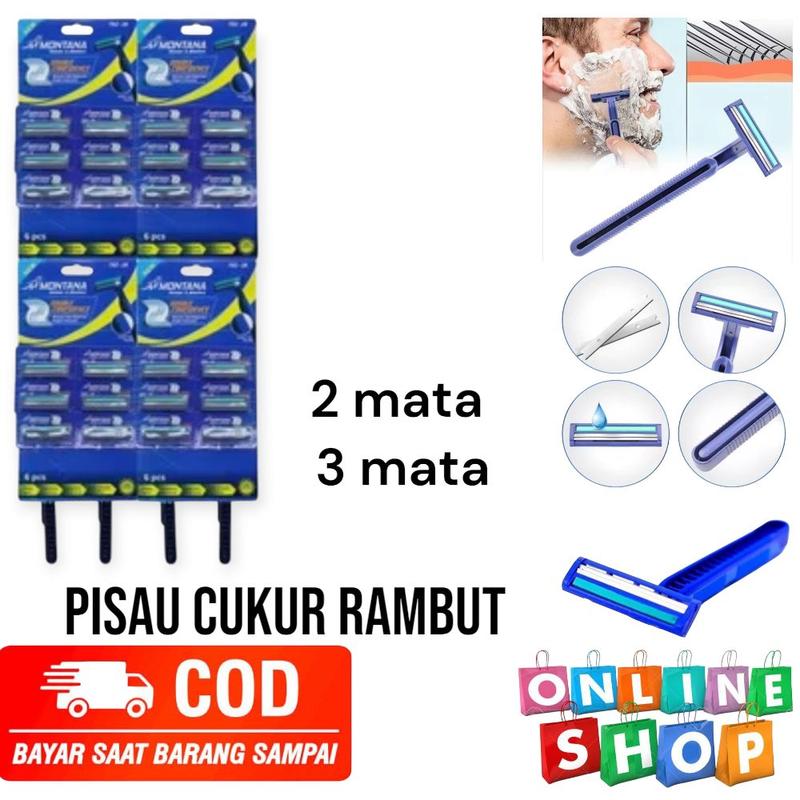 pisau cukur manual / pisau cukur pria - Shop | Tokopedia