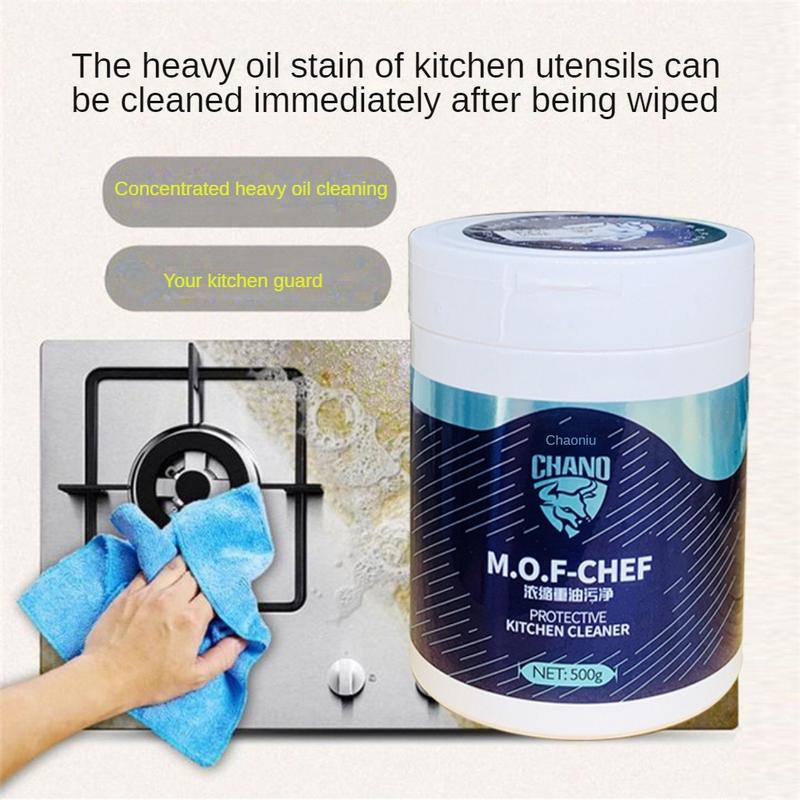 Mof Chef Cleaning Powder Leaner Kitchen Bathroom Grease Removes ...