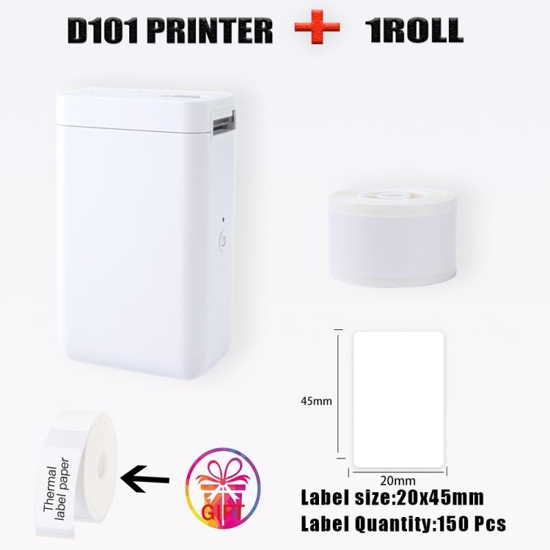 Label Printer D101 New Upgrade Print Within 25mm More Widely - TikTok ...