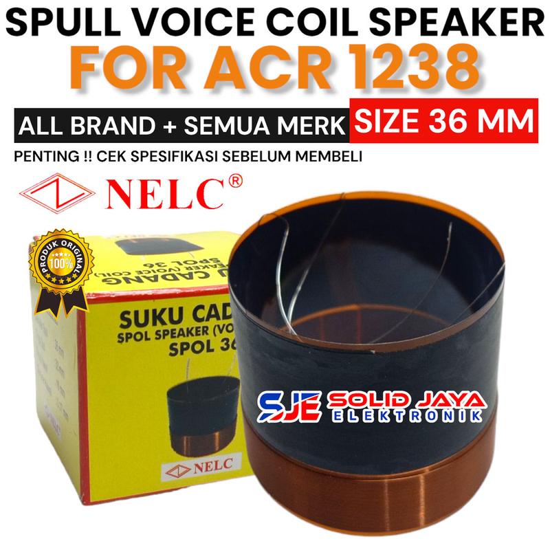SPUL SPEAKER ACR 1238 36 MM 36MM ACR1238 ACR SEPUL VOICE COIL SPULL ...