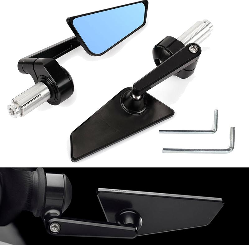 YG Motorcycle Bar End Mirrors Universal 7/8" 22mm Handlebar Mirror ...
