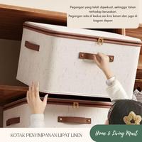 Jual KOTAK PENYIMPANAN RESLETING & TUTUP LINEN KATUN LIPAT ANTI DEBU ...