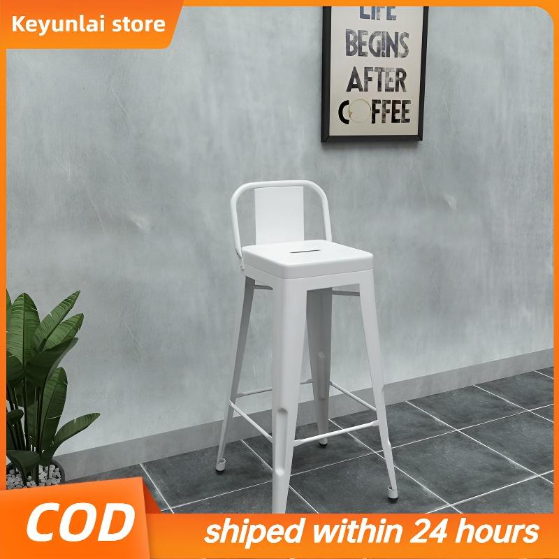 Metal High Chair Tolix Metal Kitchen Bar Chair High Bar Stoo - TikTok ...