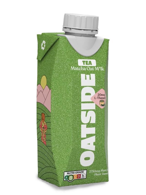 Oatside Tea Matcha oat m*lk- 250 mL - Shop | Tokopedia