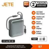 Jual 【Sertifikat CCC】Powerbank JETE B7 22.5W Fast Charging with LED ...