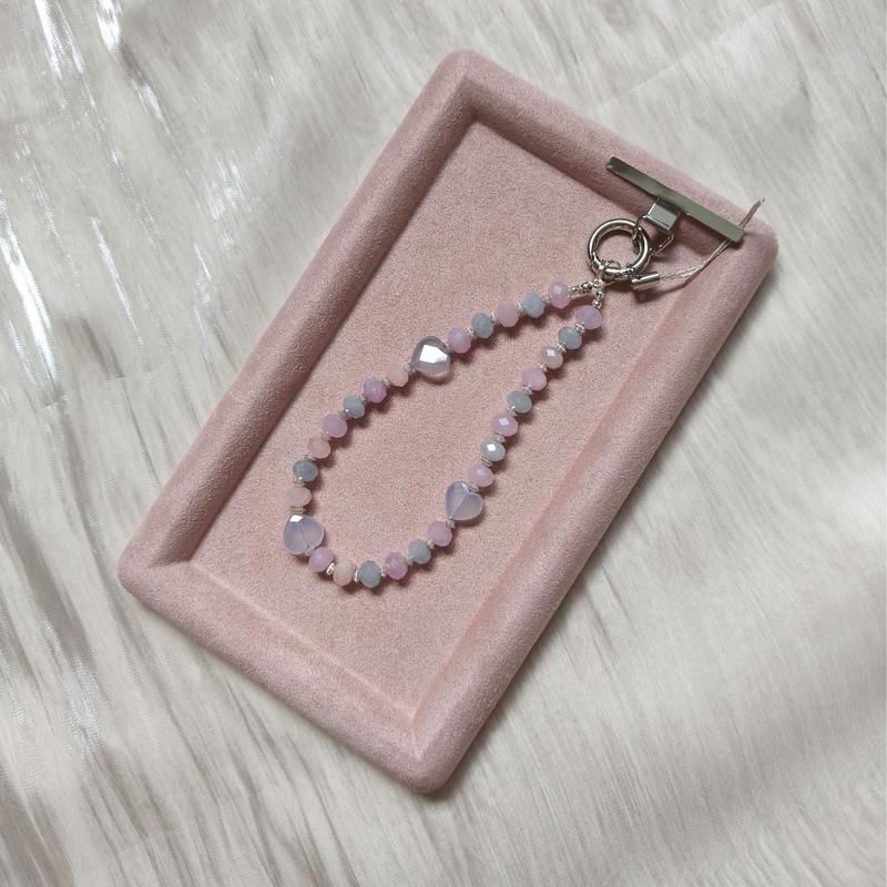 Mika Design - Handmade Natural Crystal HP Straps (Morganite) - TikTok ...