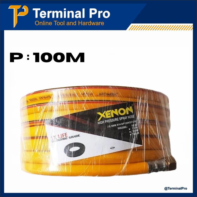 Xenon Selang Angin Kompresor 100 meter Tekanan 140 Psi - Shop | Tokopedia