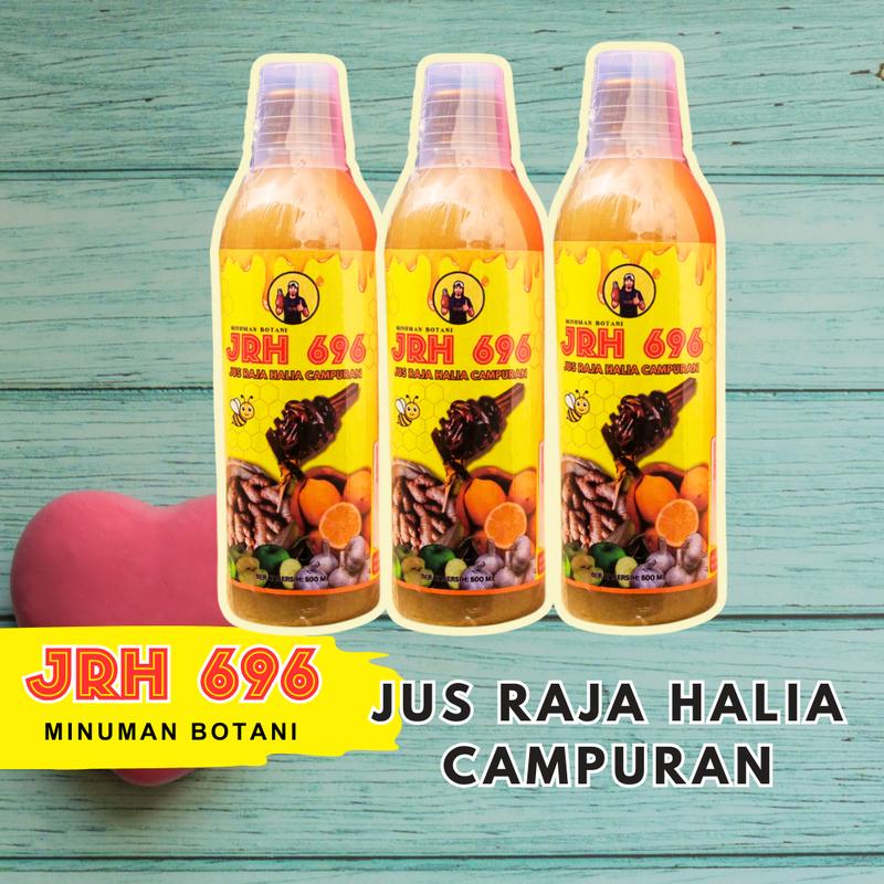 3 BOTOL MINUMAN JUS RAJA HALIA 696 - TikTok Shop Malaysia