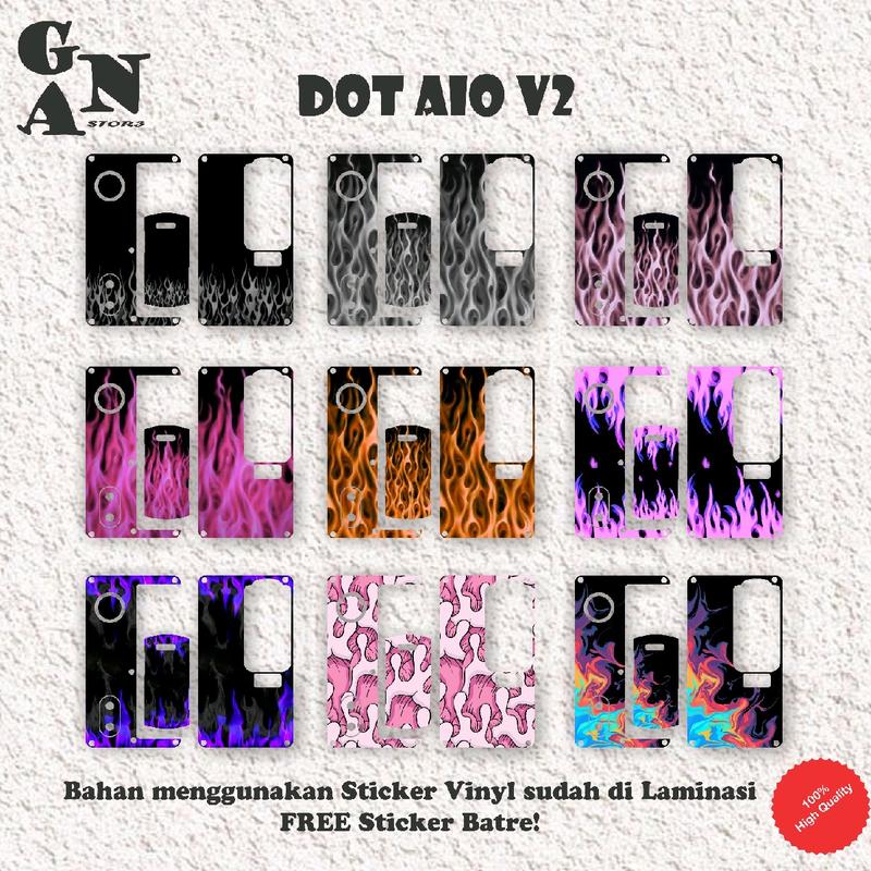 STICKER INNER GARSKIN DOT AIO V2/DOT AIO/DOT V2 DENGAN TAMPILAN TERBARU ...