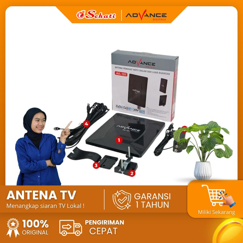 (COD) Antena Digital Advance AA-101 Indoor Outdoor Digital Dalam - Shop ...