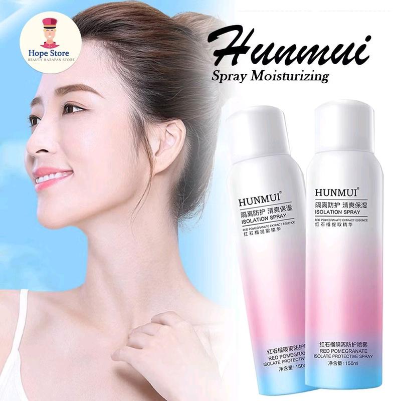 150ml - Body Cream Spray Hunmui Lotion Pemutih Kulit Badan Wajah ...