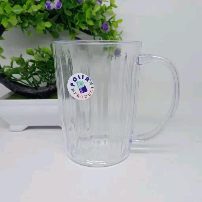 6PCS Gelas Bening Akrilik GL 55P Gelas Minum Mika Bening Polin - Shop ...