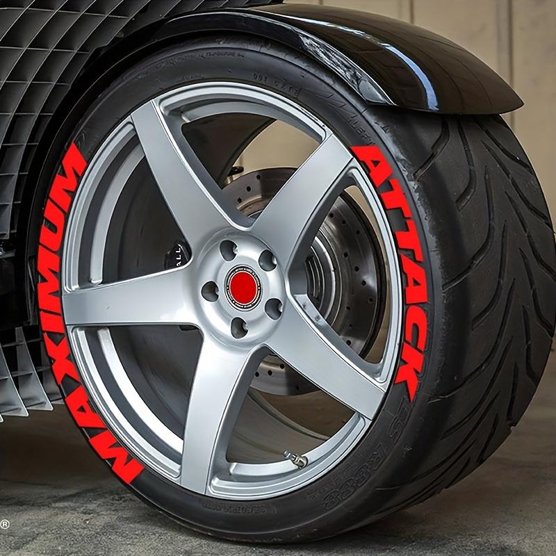 MAXIMUM ATTACK Tyre Sticker Motorcycle Car Tire Sticker Whee - TikTok ...