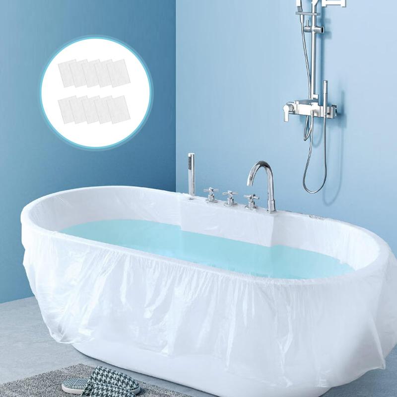 10 Pack Disposable Bathtub Cover Liner Film Large Size (102 - TikTok ...