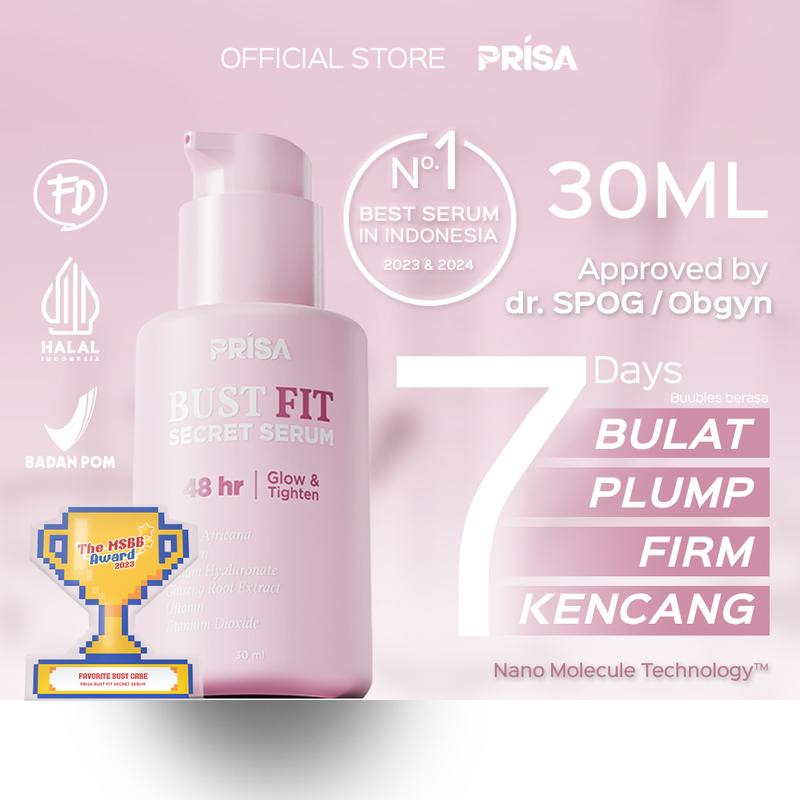 PRISA [30ml] Fit Secret Serum [Lift-Up & Tighten in 48h] - Shop | Tokopedia