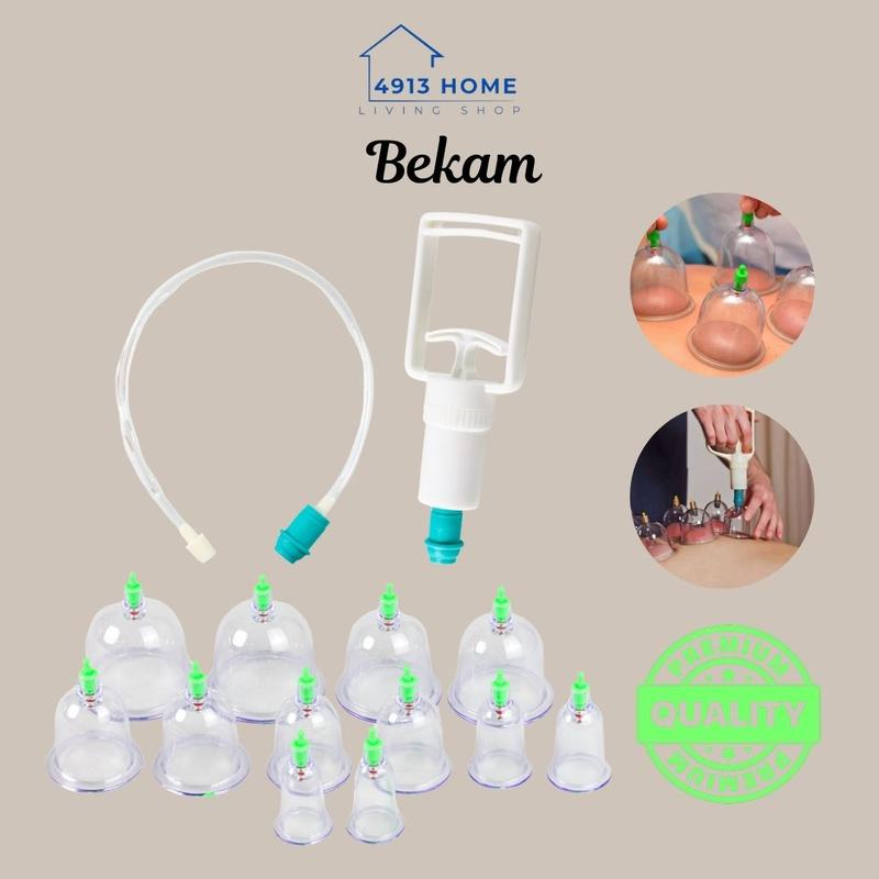 12 Pcs Set Bekam Murah | 12pcs cup | Free Manual | Bekam Sendiri ...
