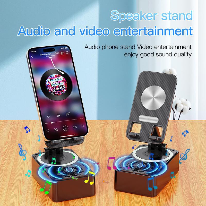 3 in 1 phone stand with Power Bank + Bluetooth speaker multi-function ...